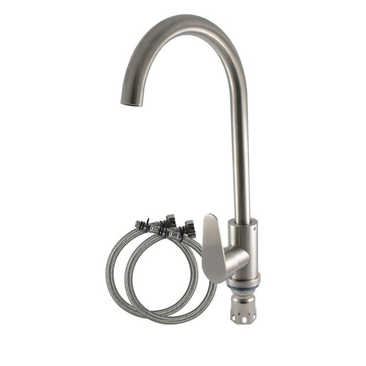 304 Stainless Steel Flexible Pull Out Down Kitchen Mixer Tap Modern ...