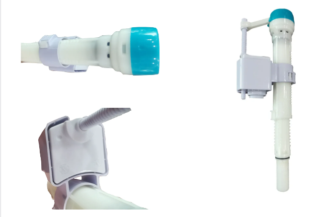 Plastic Threaded Tank Fittings for Dual Flush Cistern Bottom Entry ...